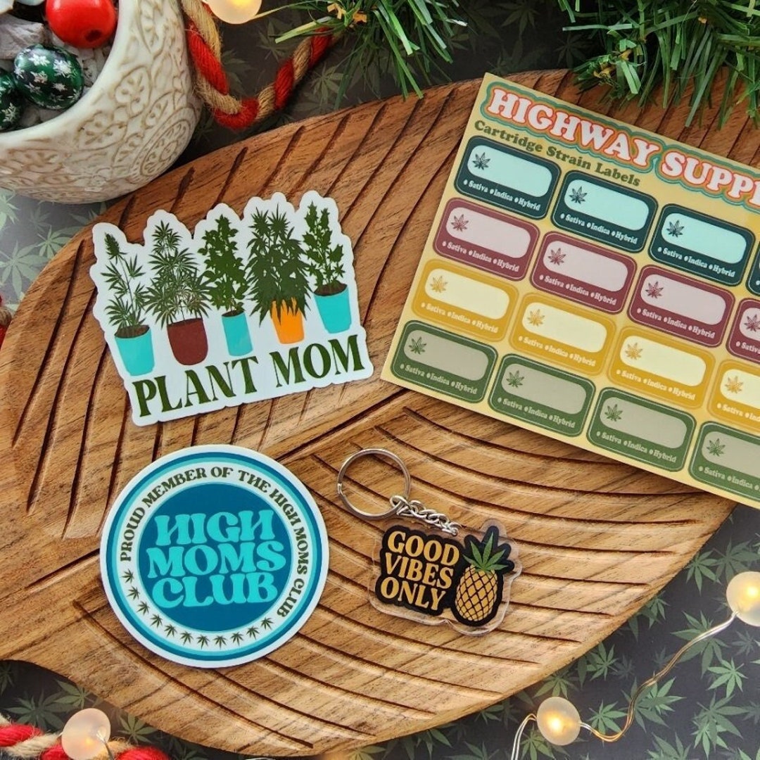 High Moms Stonner Club Gift Set - Etsy