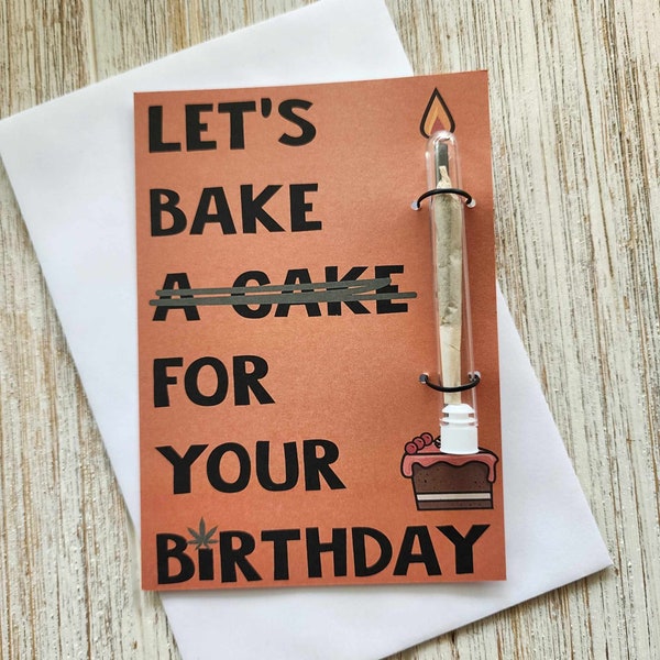 Weed Birthday Card - Etsy