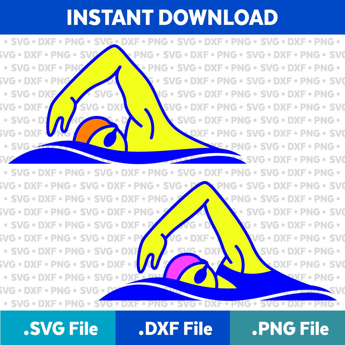 Swimming SVG Swimming Svg File Swimming DXF Swimming PNG - Etsy Israel