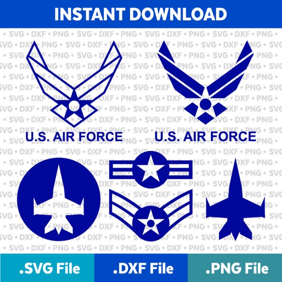 Air Force SVG Air Force Svg File Air Force DXF Usa Air - Etsy