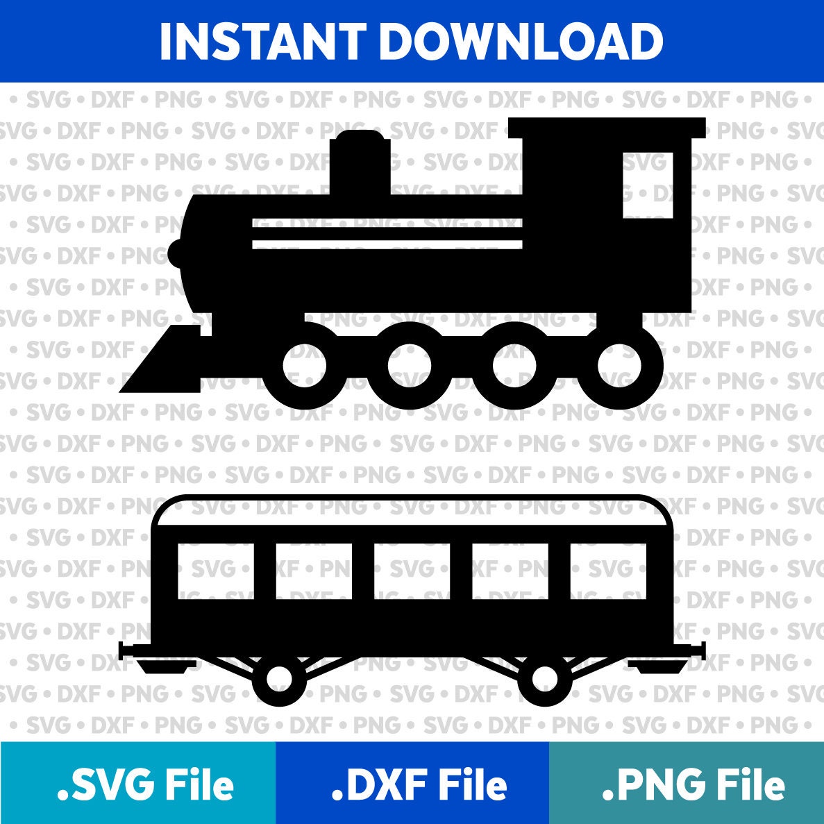Train SVG Train Svg File Train DXF Train PNG Train - Etsy Canada