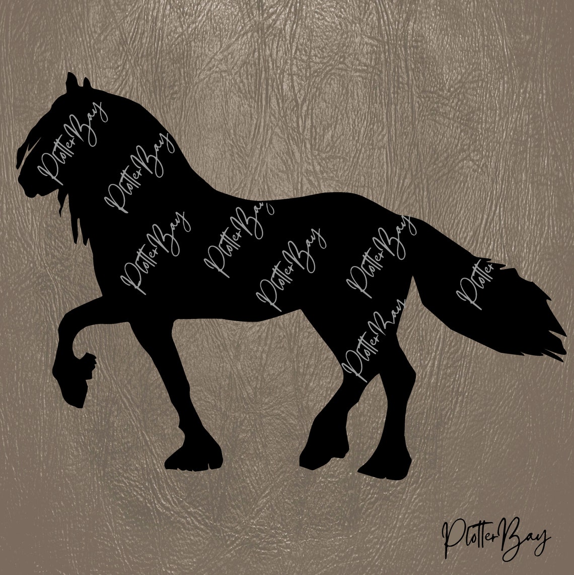 Friese SVG, Silhouette, Pferde SVG, Plotterdatei Pferd, Digitaler Download, Pferd läuft - Etsy.de