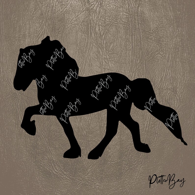 Isländer SVG, Silhouette, Pferde tölt, Plotterdatei Pferd (svg, png, jpg, dxf) - Etsy.de