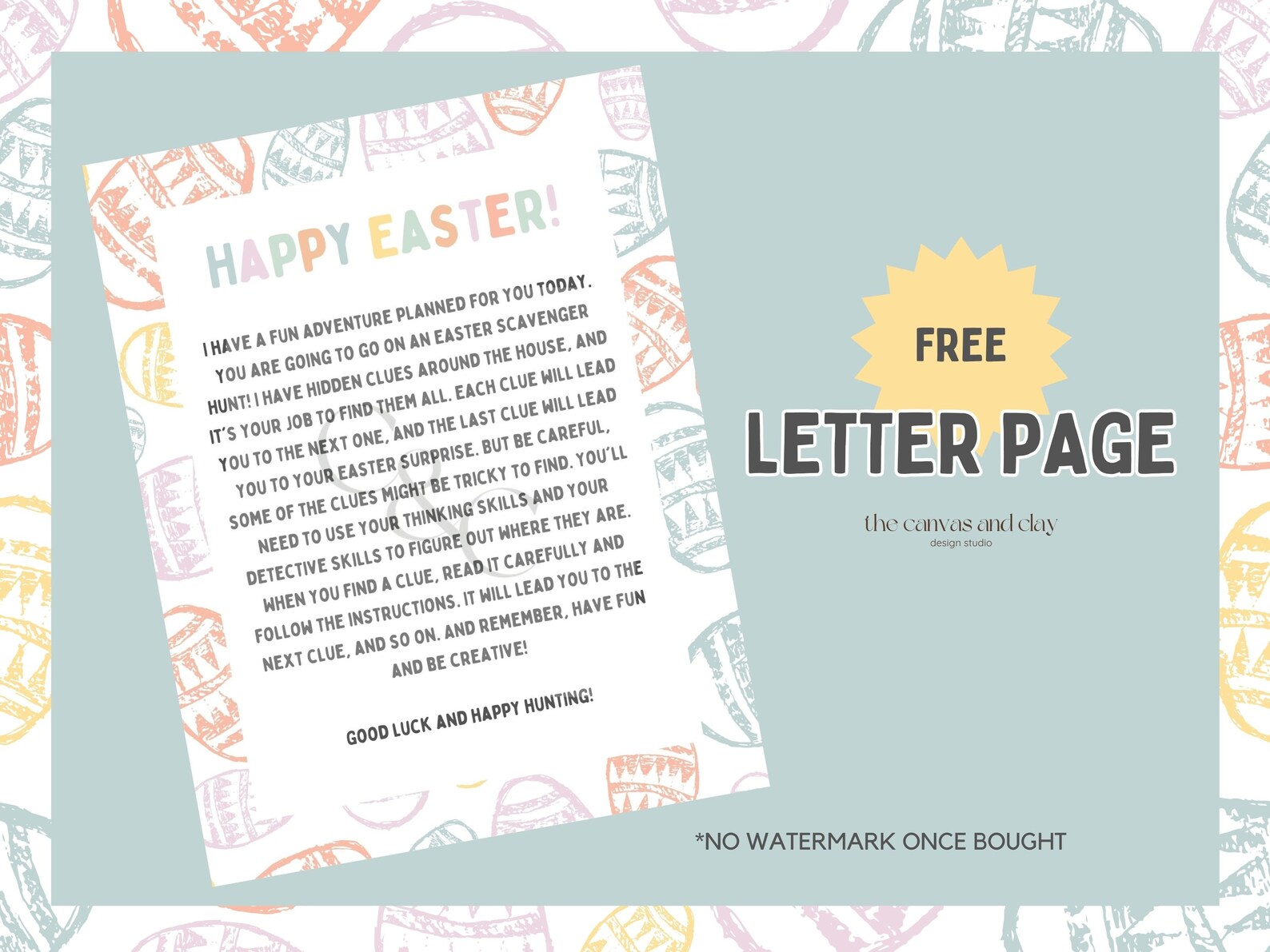 Easter Activities, Indoor Scavenger, Easter Treasure Hunt, Easter ...