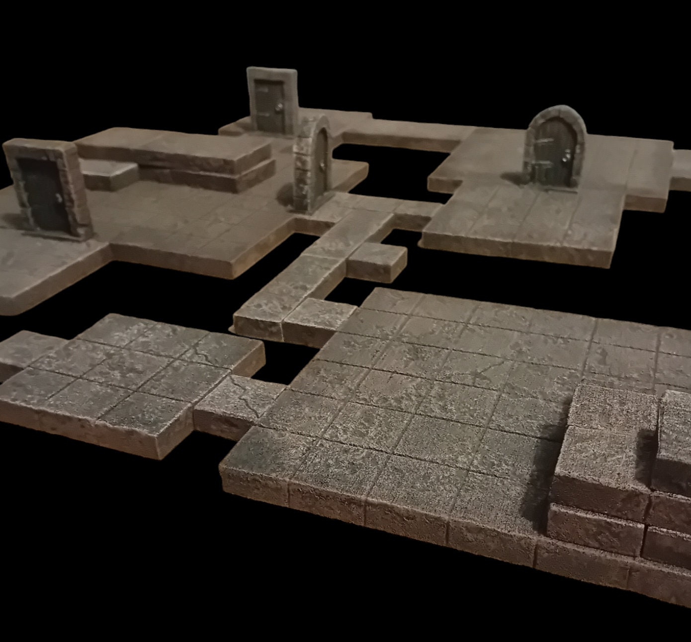 Handcrafted TTRPG Dungeon Tiles Starter Kit - D&D, Pathfinder - Etsy UK