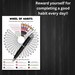 Printable Wheel of Habits Tracker Monthly Wheel of Habits Template Goal ...