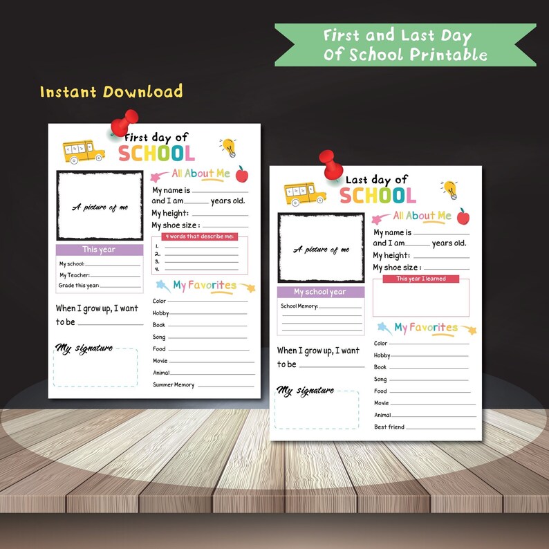 Perfect First Day of School Activities, Back to School Interview ...