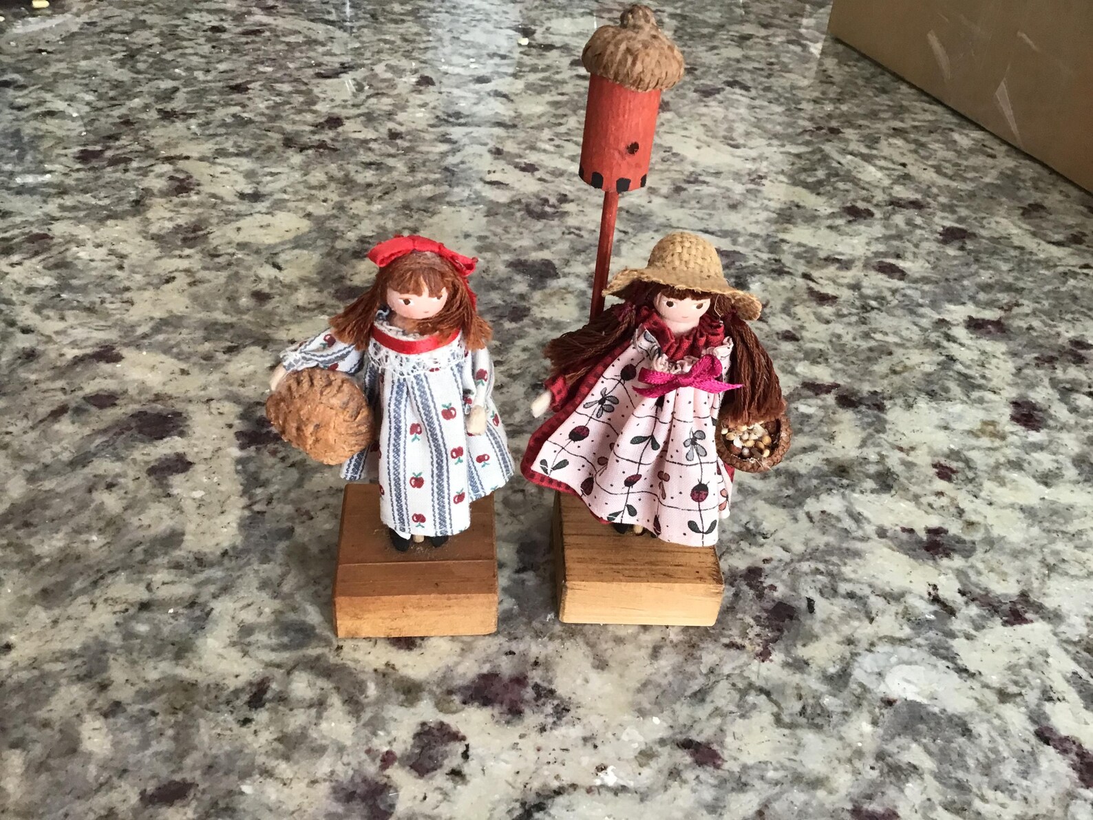 Vintage Handmade, Signed Clothespin Dolls - Etsy