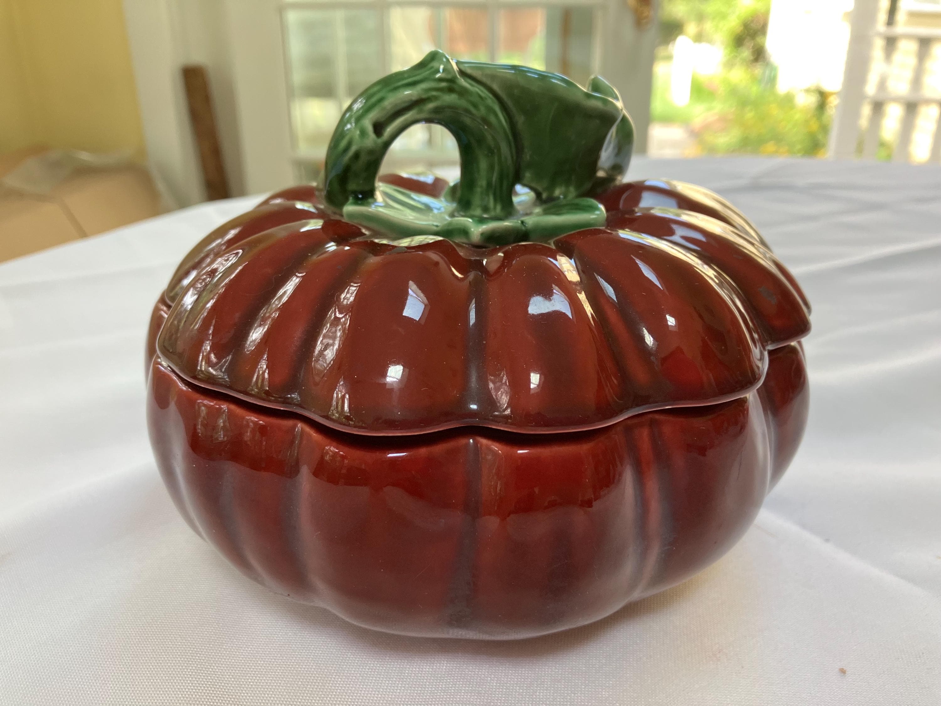 F. Subtil (portugal) Deep Red Covered Tomato Dish - Etsy