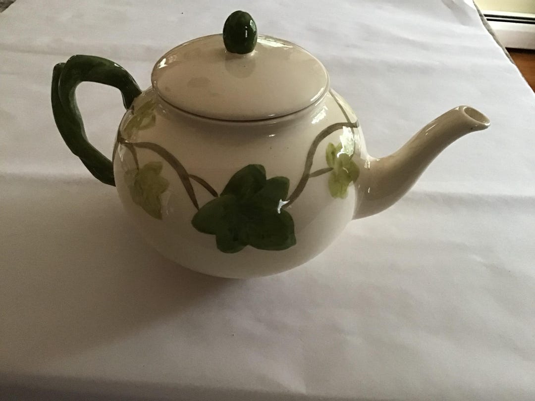 Franciscan Ivy Teapot-london - Etsy
