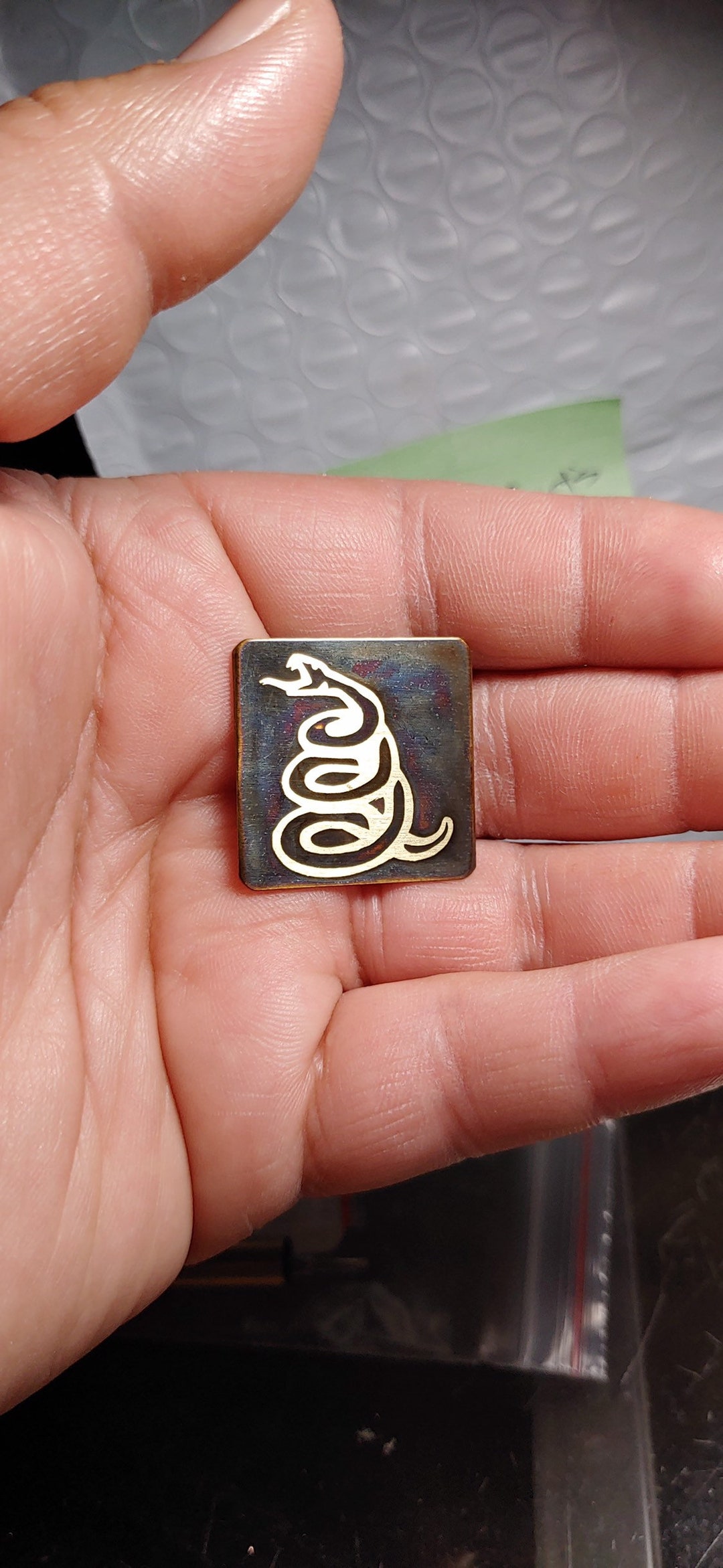 DTOM Brass Ranger Eye Patch/edc Patch/tactical Patch/edc/edc Gear/edc ...