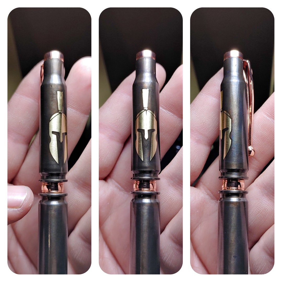 Spartan Brass 308 Twist Pen/edc/edc Gear/edc Gift/edc Pen/tactical Pen ...