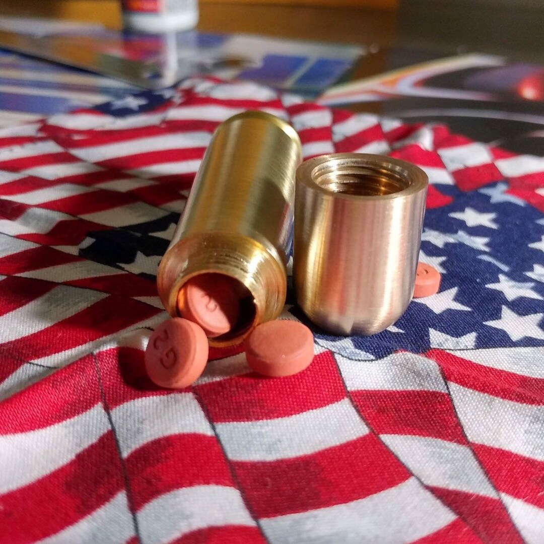 Brass 50cal Waterproof Holder/edc Holder/edc Gear/tactical Gift ...