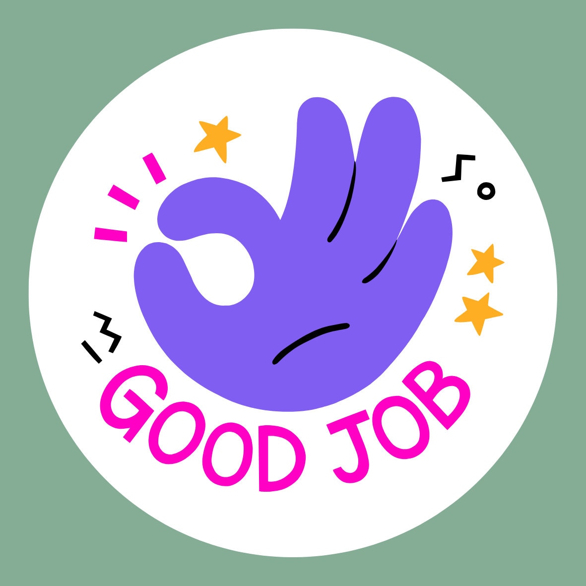Good Job Stickers For Teachers