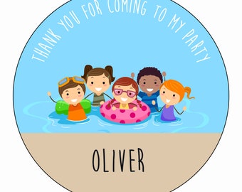 Pool Party Thank You - Etsy UK