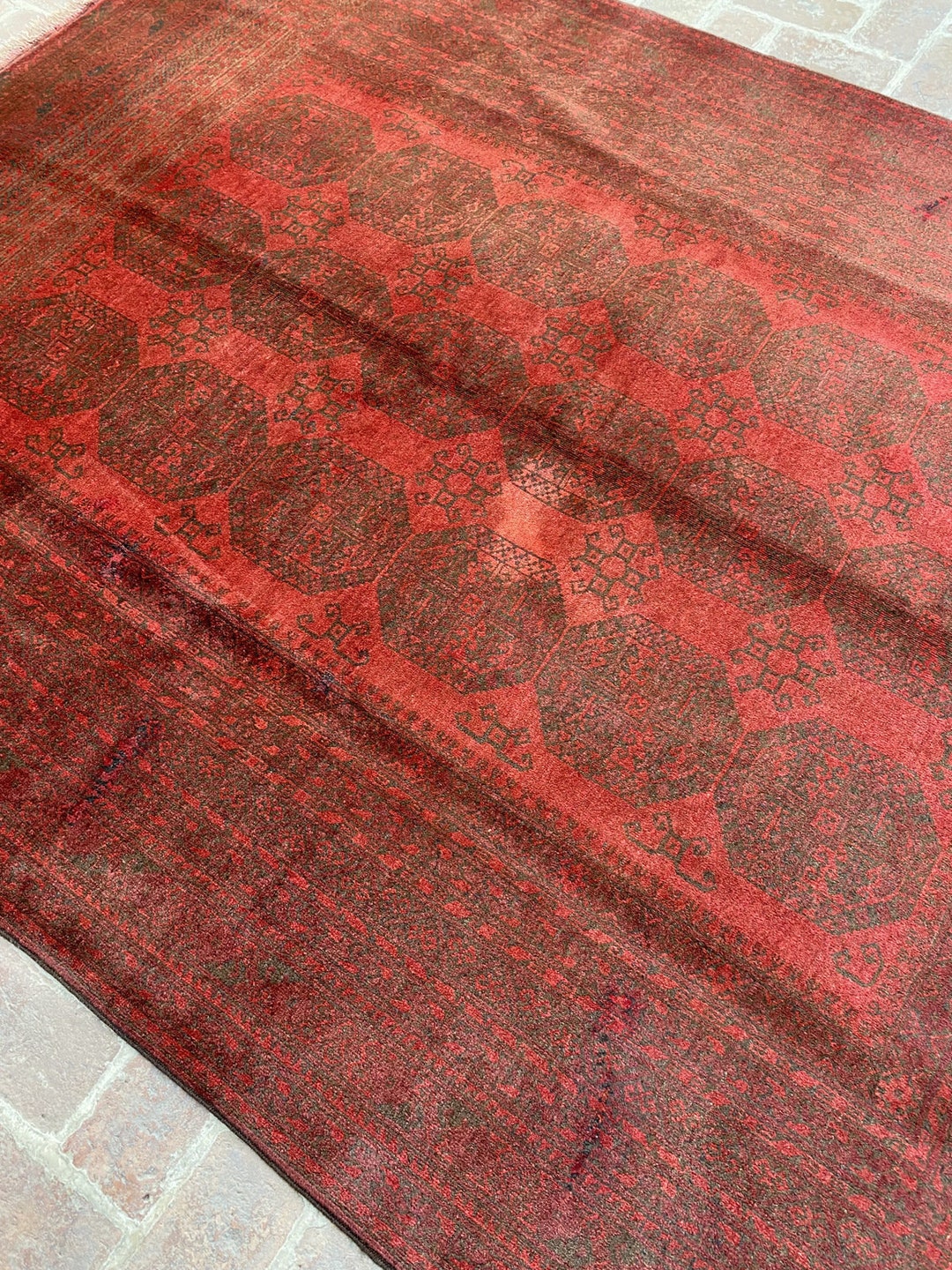 Vintage Beautiful Traditional Pattern Rug 100 % Wool Rug - Etsy