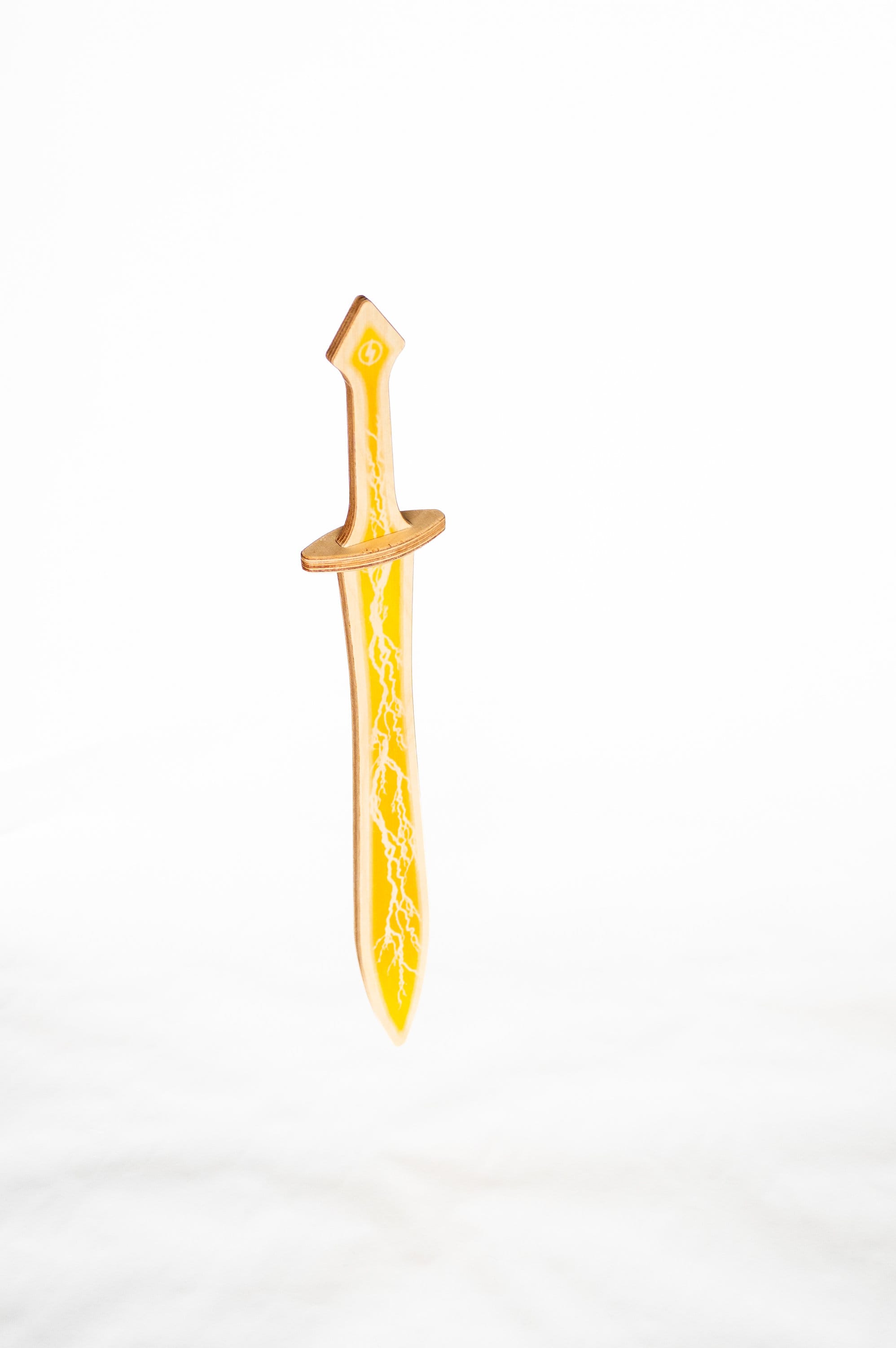 Lightning Bolt Wooden Toy Sword - Baltic Birch, 23 Inch - Etsy