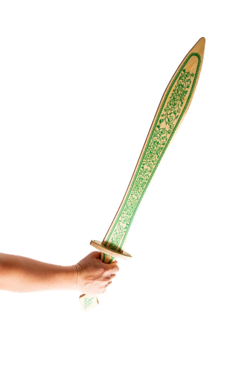 Level 1 Armory Nature Sword verdant Vanguard durable 23 Inch Long 1/2 ...