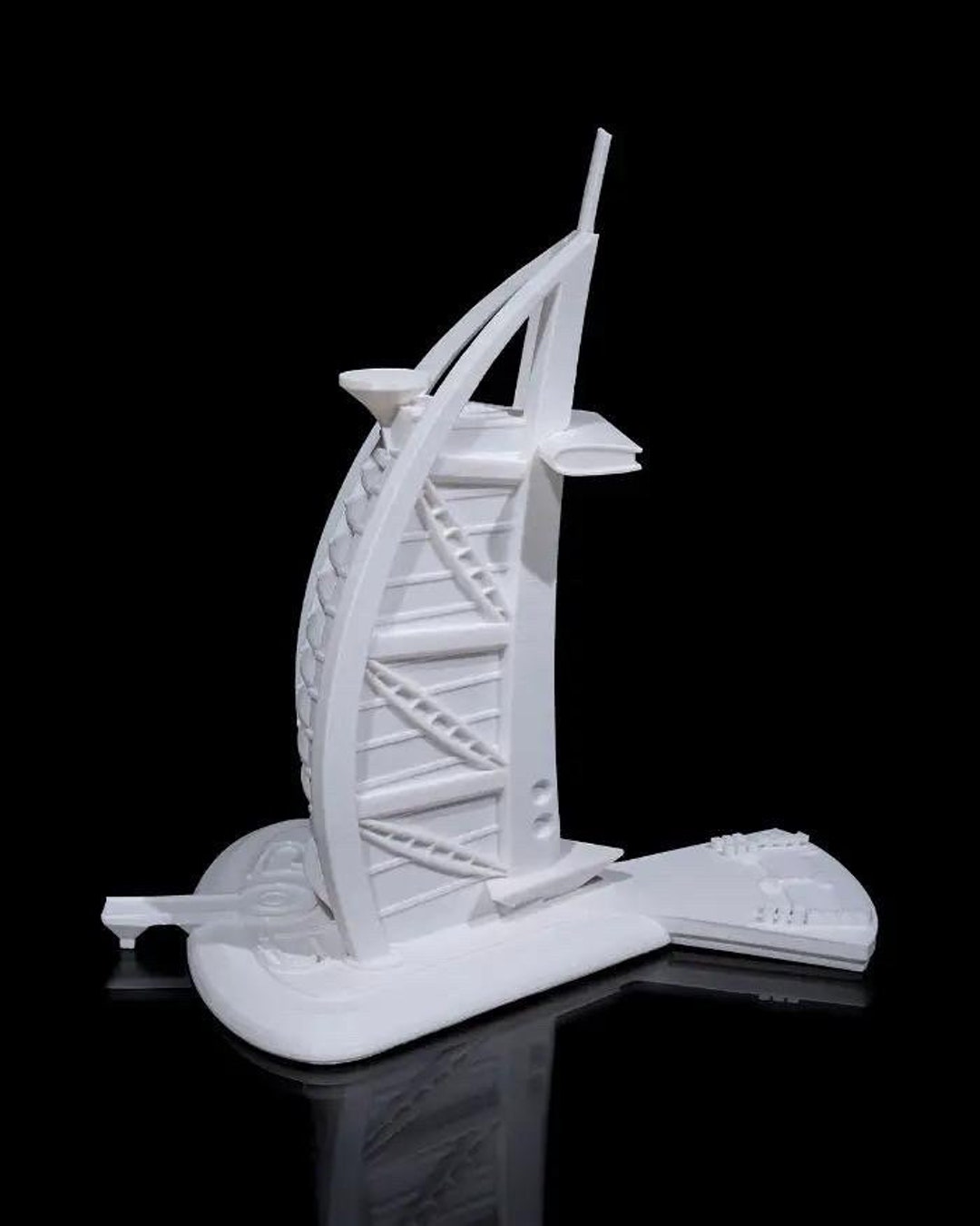 Burj Khalifa Dubai UAE- 3D Printed Christmas Gift Love Gift Miniature ...