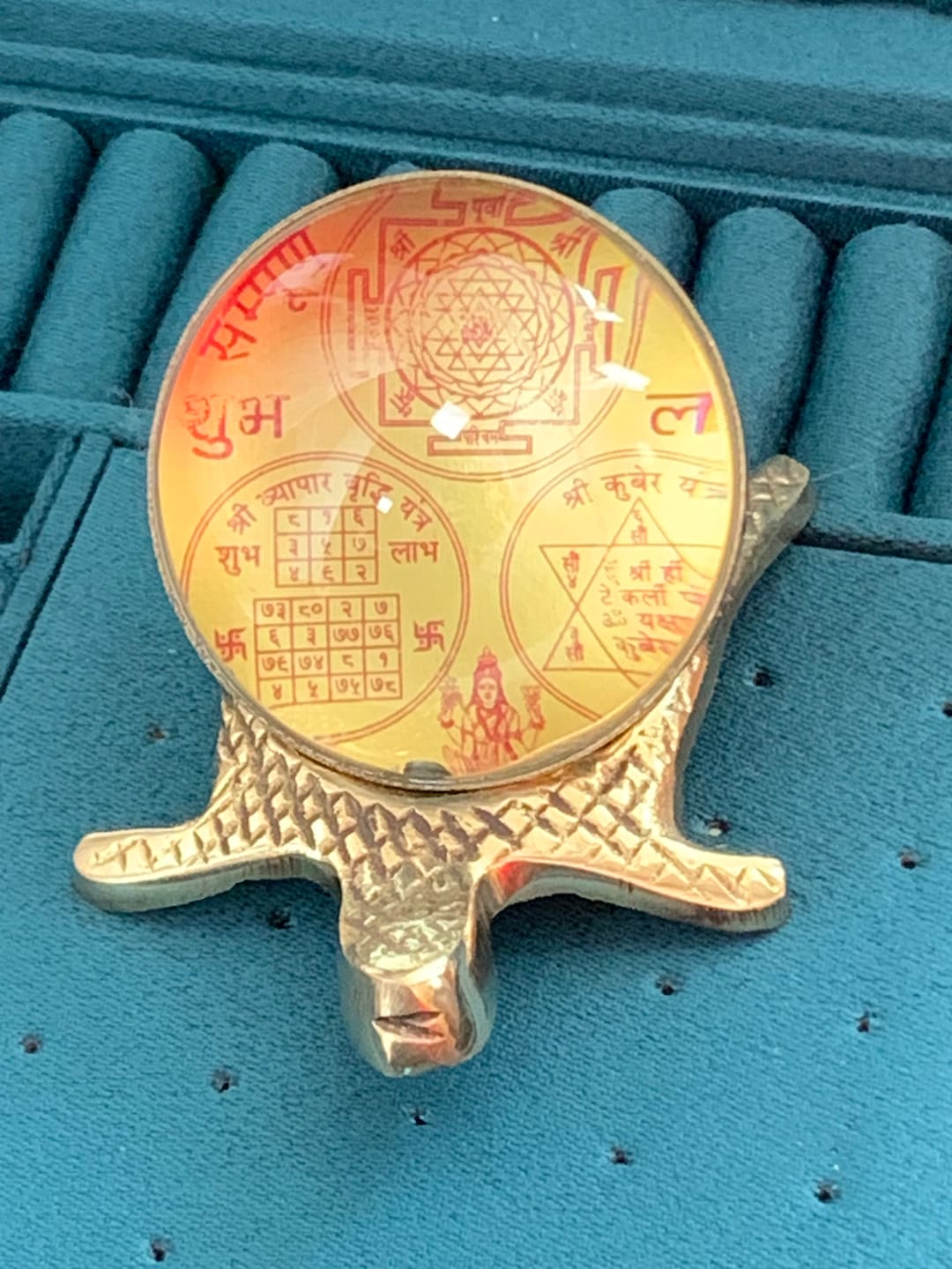 Sampoorna Shri Yantra, Vyaapar Vridhi Yantra, Shri Kuber Yantra, Brass ...