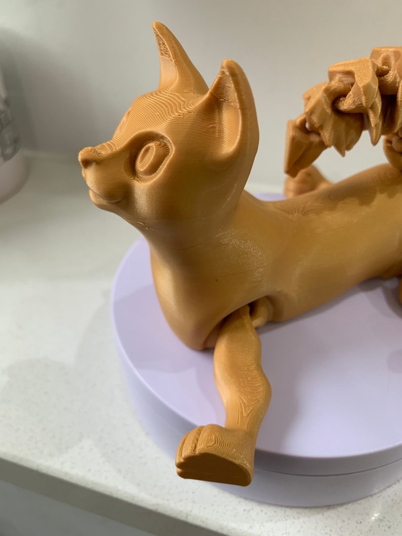 The Movable Cat 3D Printed Articulated Christmas Gift Animals Cats ...
