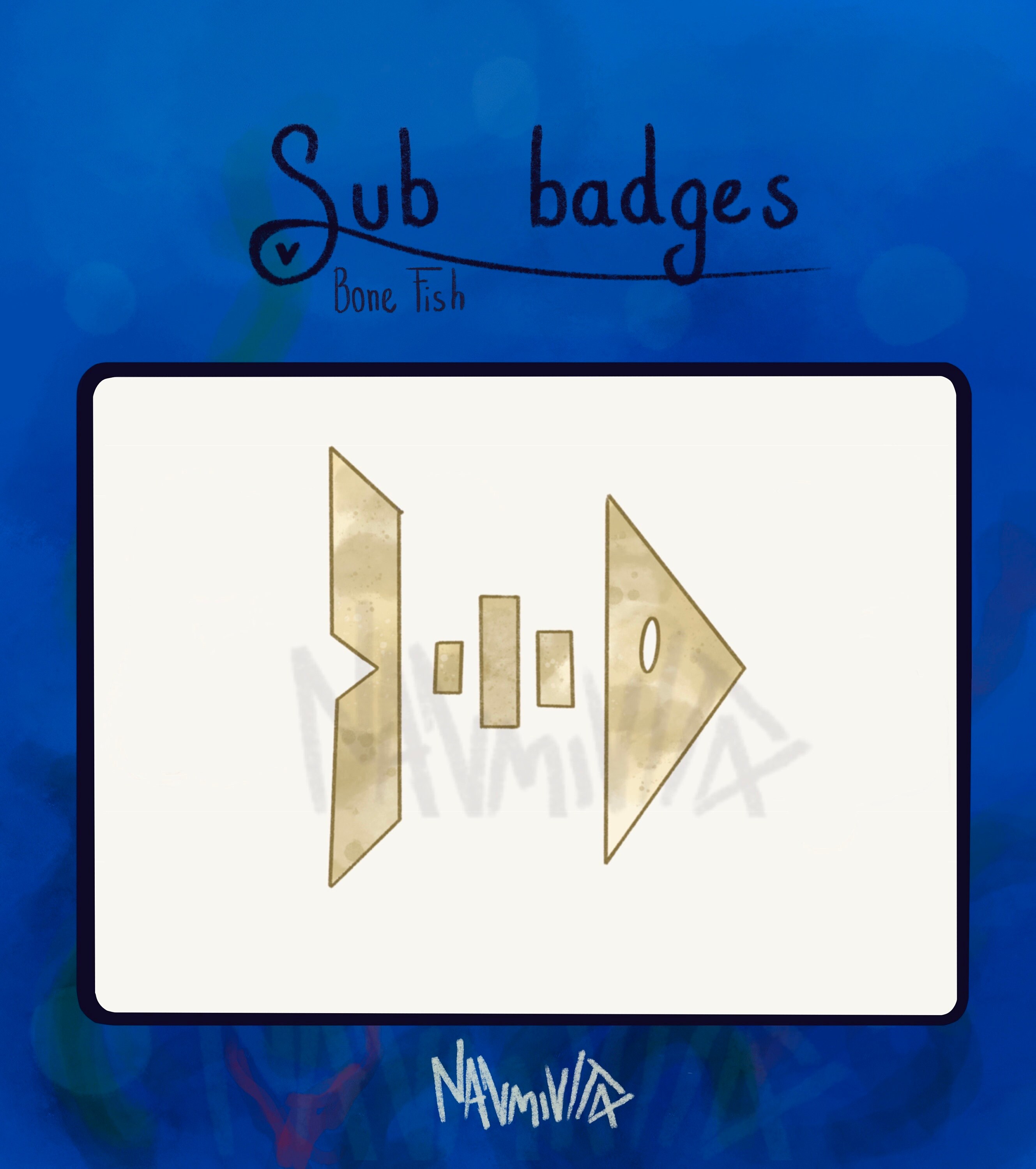 Fish Twitch Sub/bit Badges - Artwork, Graphics for Streamers - Etsy