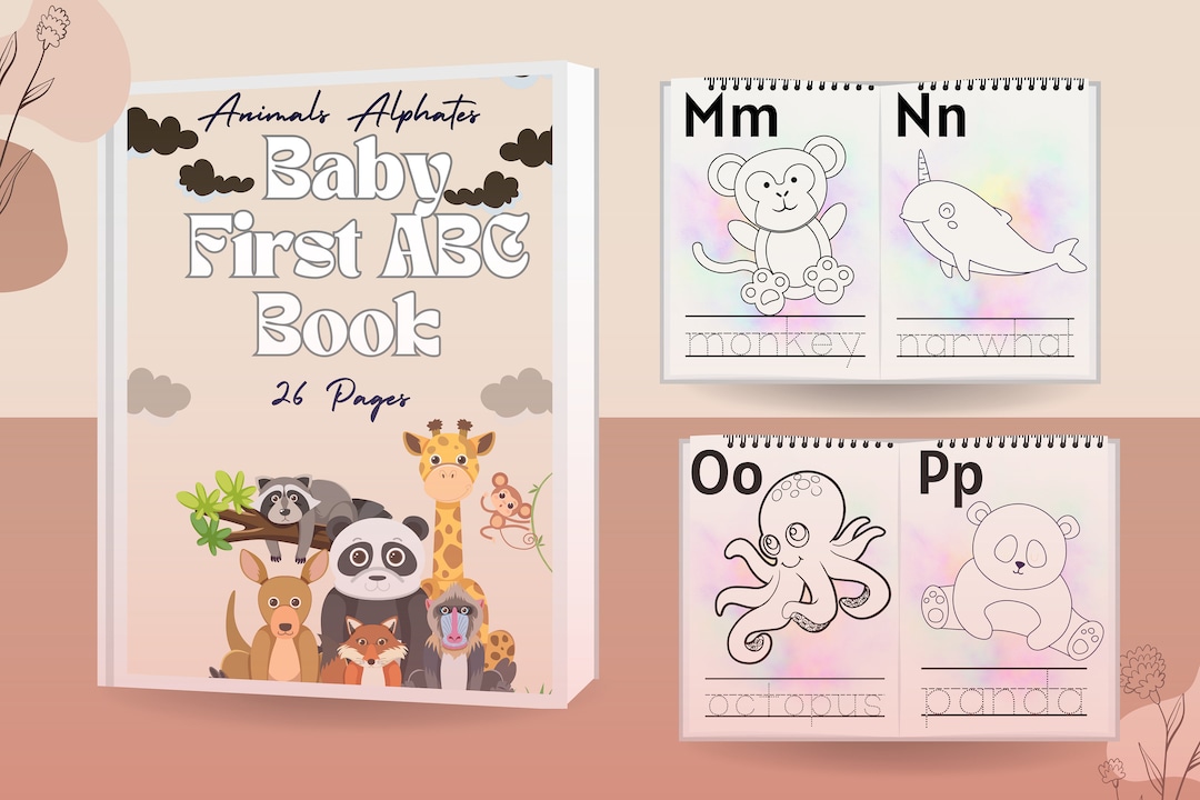 Baby ABC Coloring Book Checklist - Printable Learning Activity ...
