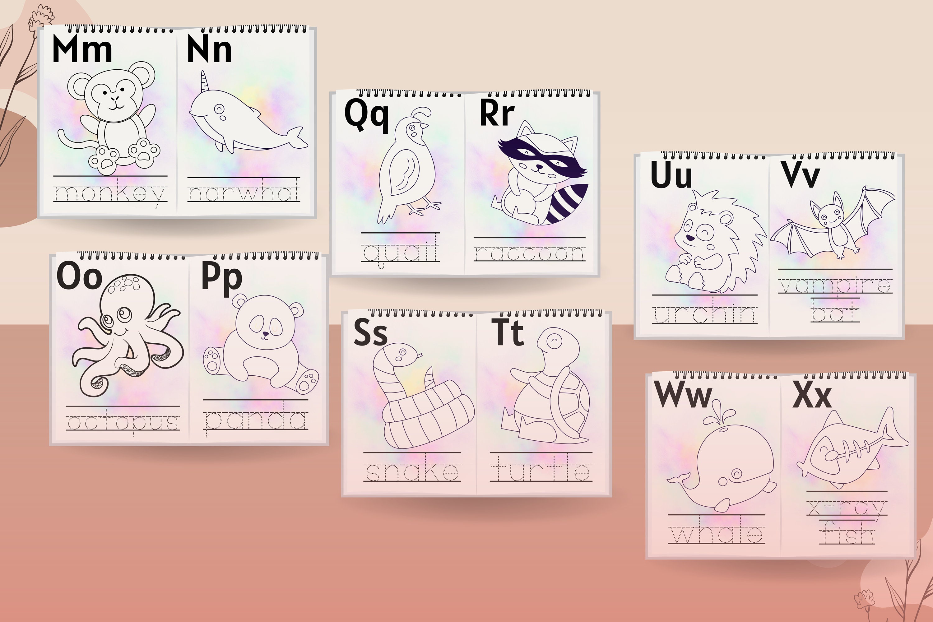 Baby ABC Coloring Book Checklist - Printable Learning Activity ...