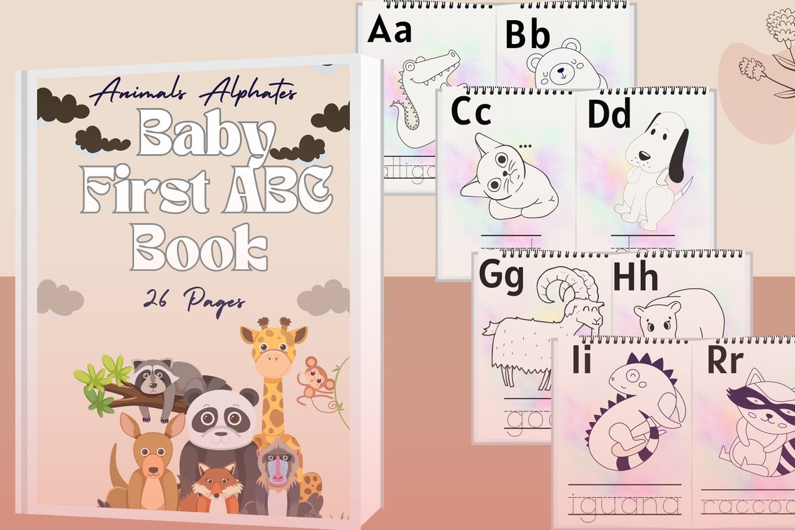 Baby ABC Coloring Book Checklist - Printable Learning Activity ...