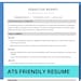 Find the Perfect Ats-friendly Resume Template: One-column, Traditional ...