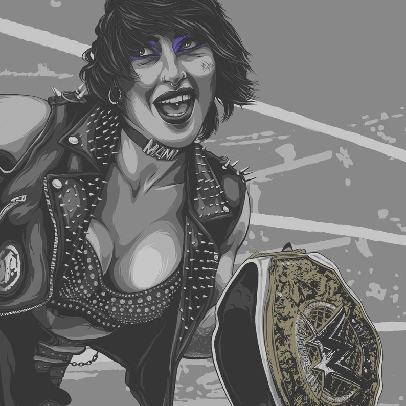 Rhea Ripley 20x16 Poster Print - Etsy