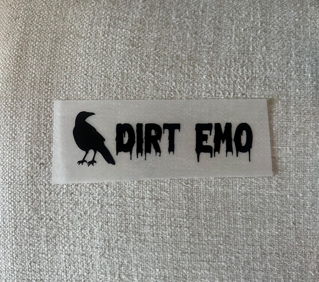 RK Dirt Emo Car Decal - Etsy