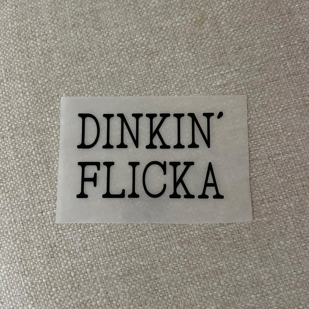 Dinkin Flicka Office Car Decal Etsy