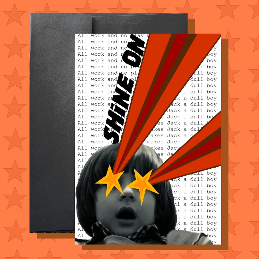 Stanley Kubrick‘s the Shining Inspired Greeting Card - Etsy
