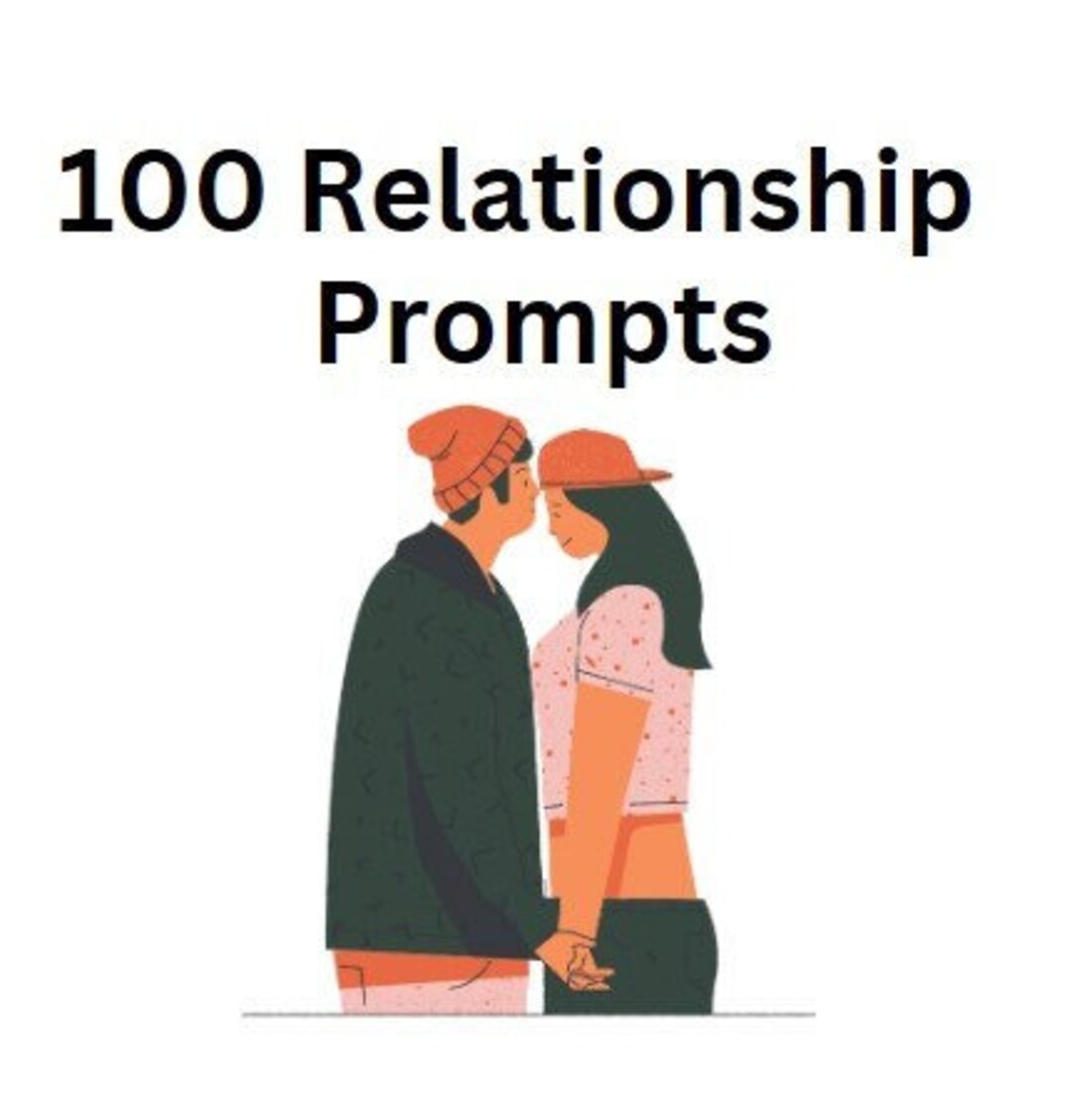 100 Relationship Prompts - CANVA Template - Digital Download - Etsy