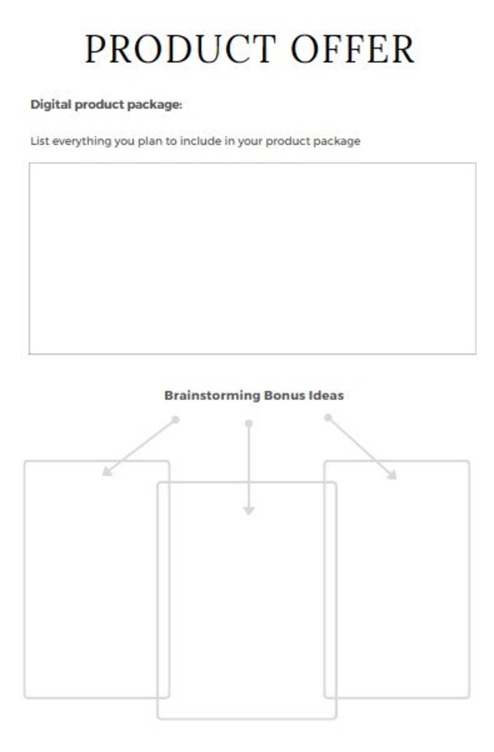 Digital Product Planner Canva Template Digital Download - Etsy