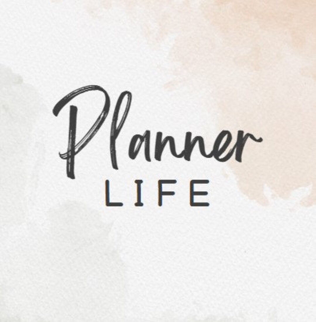 Complete Life Planner Template - Digital Download - Canva - Etsy