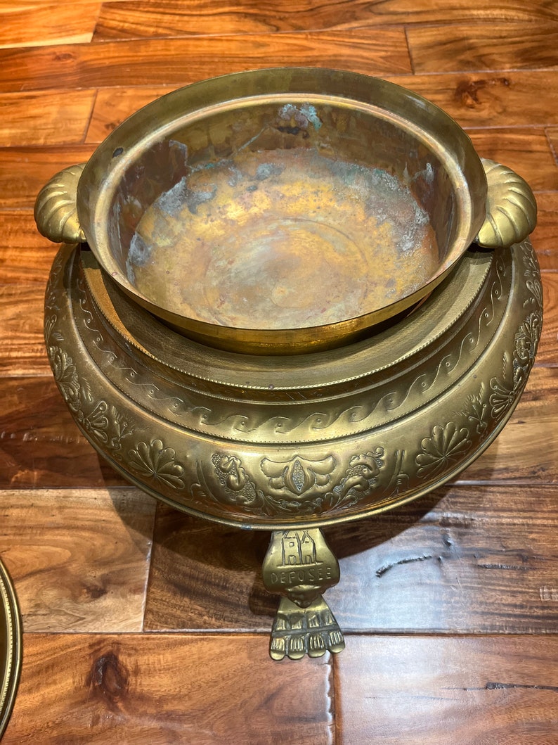 Moroccan Brass Brazier Tent/room Warmer - Etsy