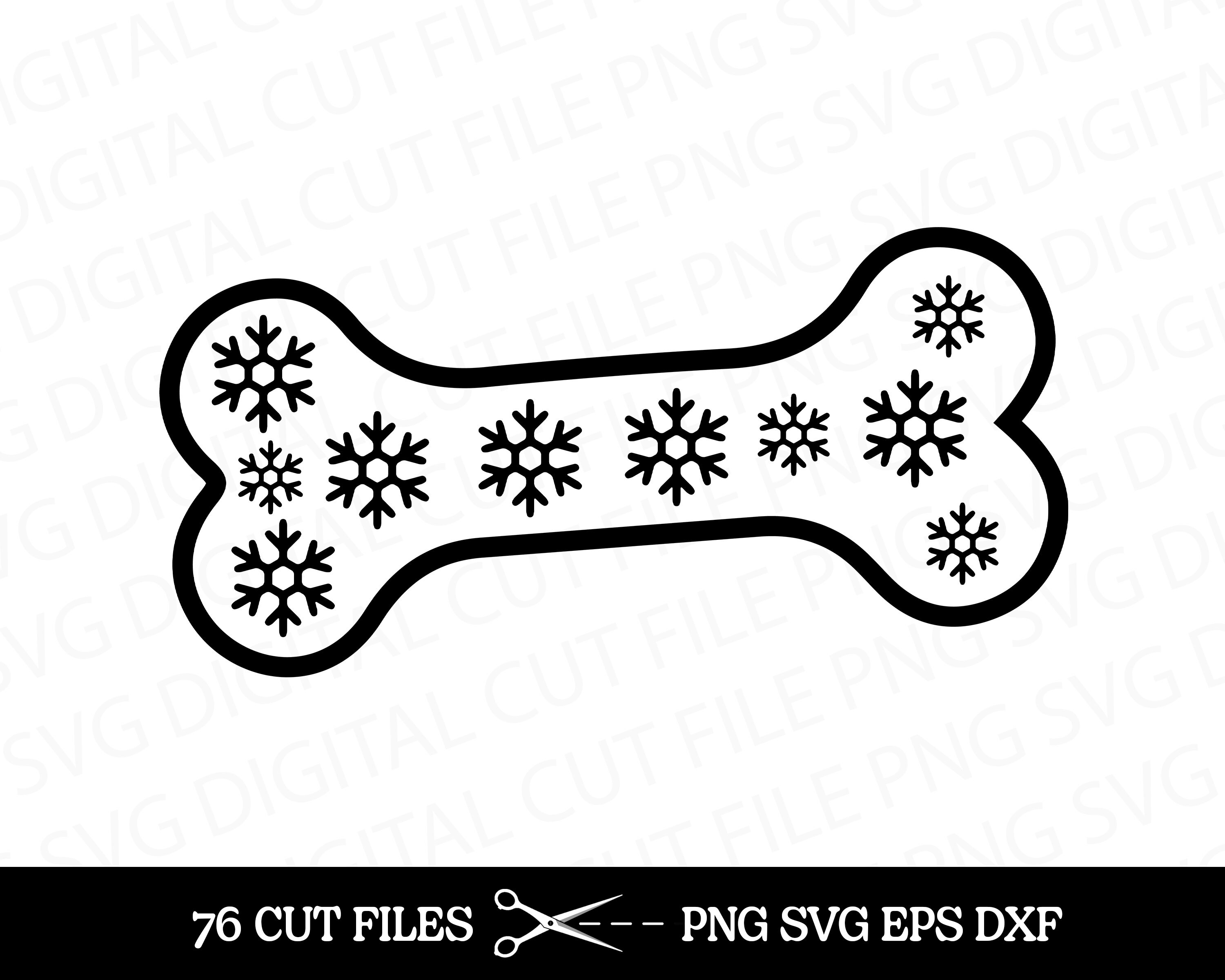 Christmas Dog Bone Svg, Dog Christmas Svg, Christmas Dog Tag Png, Dog ...