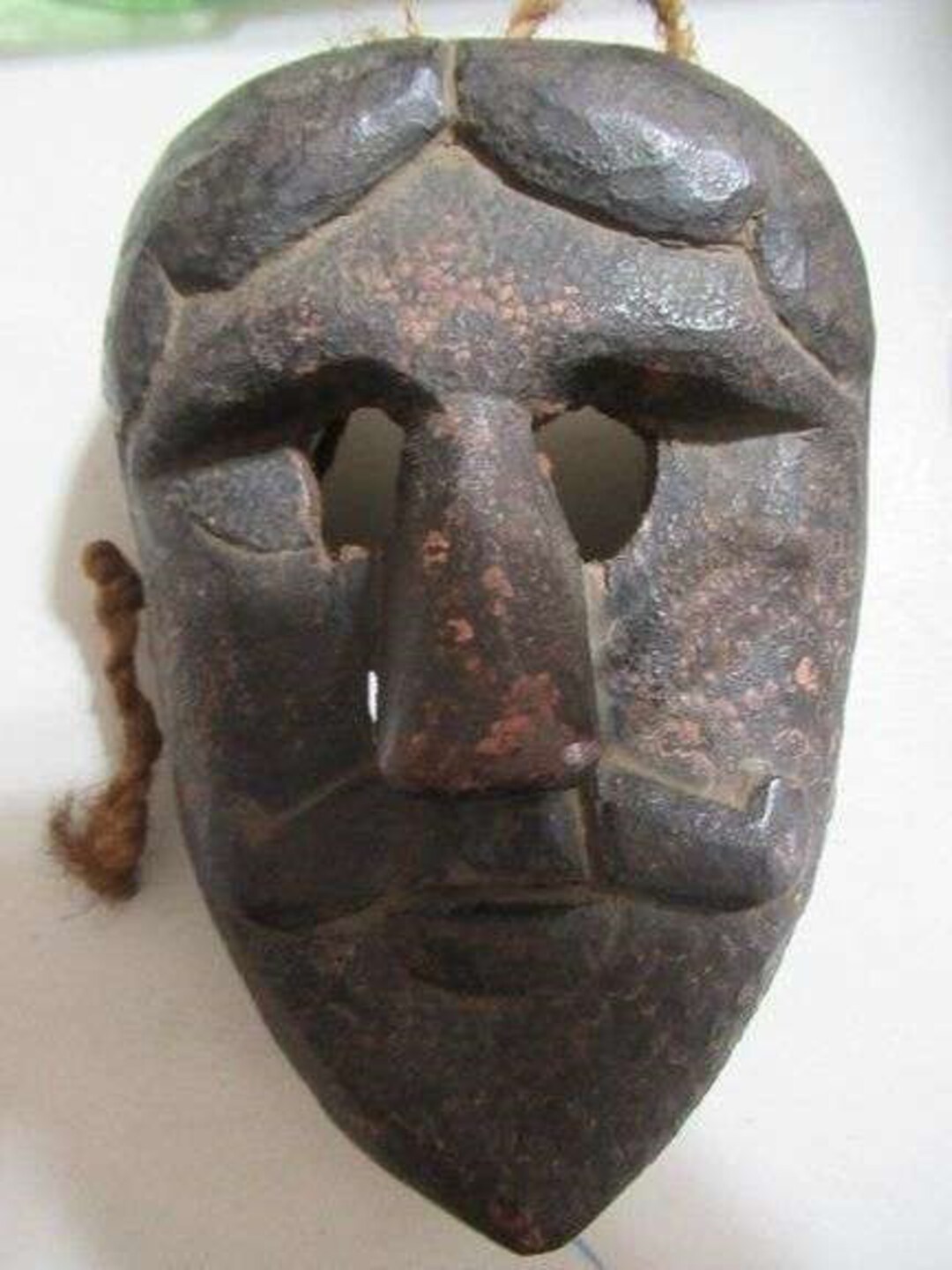Vintage Hand-carved Mask From the Island of Bali - Etsy