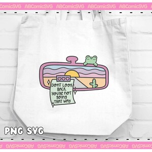 Don't Look Back SVG PNG, Mental Health Svg, Keep Going Svg, Cute Trendy ...