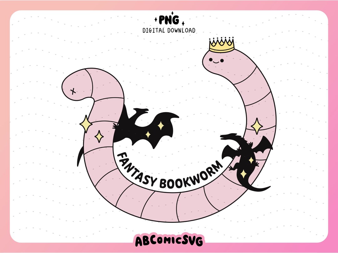 Fantasy Bookworm Png, Fantasy Book Png, Fantasy Reader Png, Bookish ...