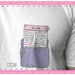 Library Card Due Date PNG, Bookish PNG, Bibliophile PNG, Cute Trendy ...