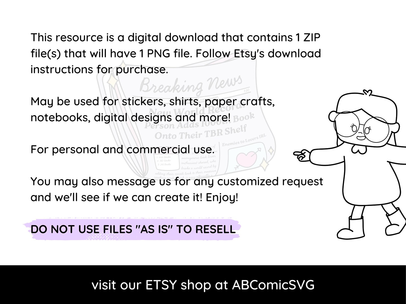 Funny Bookish TBR PNG, Cute Bookworm PNG, Book Lovers Png, Designs for ...