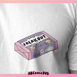 Anti Freak Out Chews SVG PNG, Funny Mental Health SVG, Self Care Svg ...