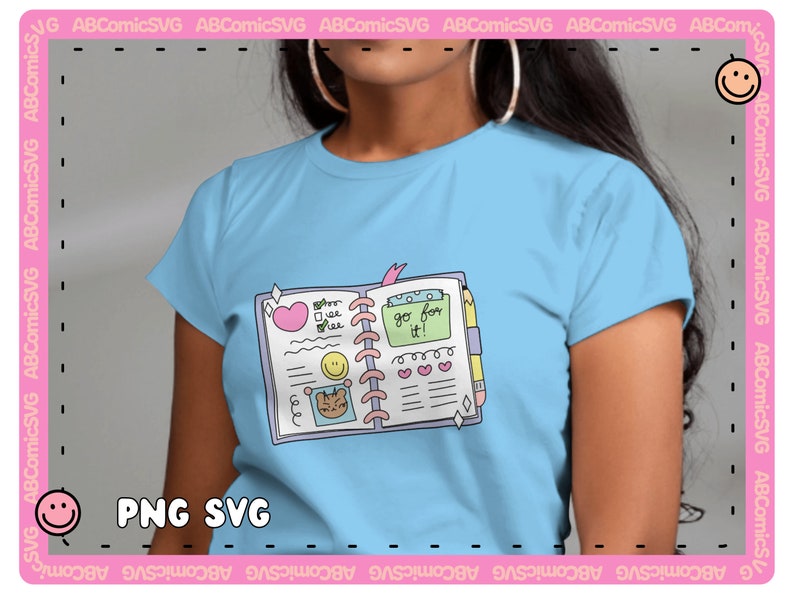Cute Planner SVG PNG, Planner Sticker Png, Motivational Svg, Trendy ...