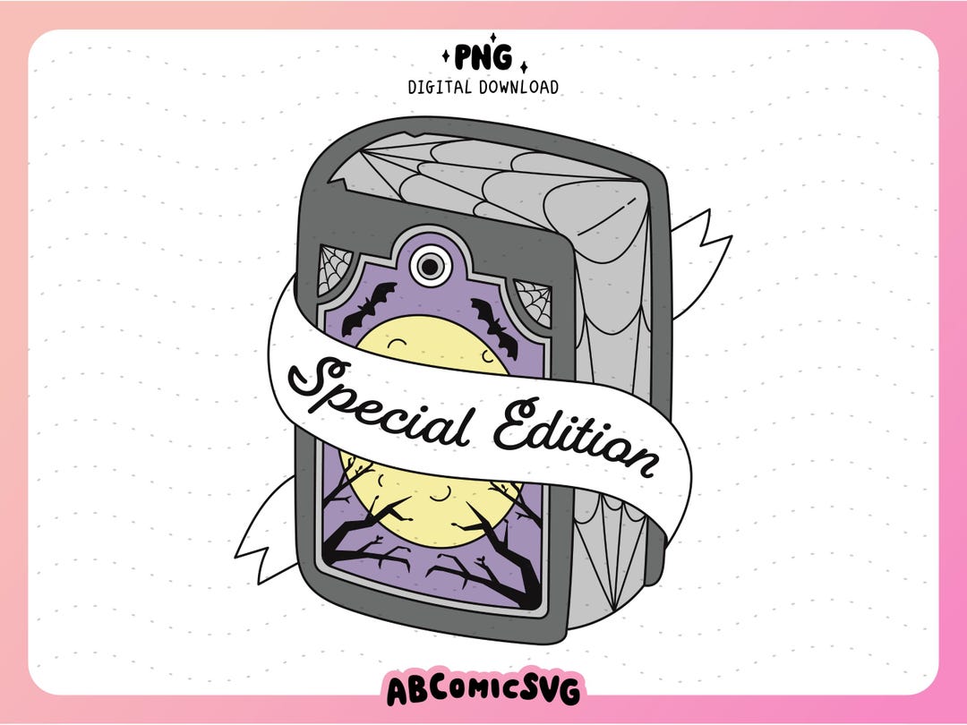 Horror Special Edition Book PNG, Sprayed Edges Design, Horror Reader ...