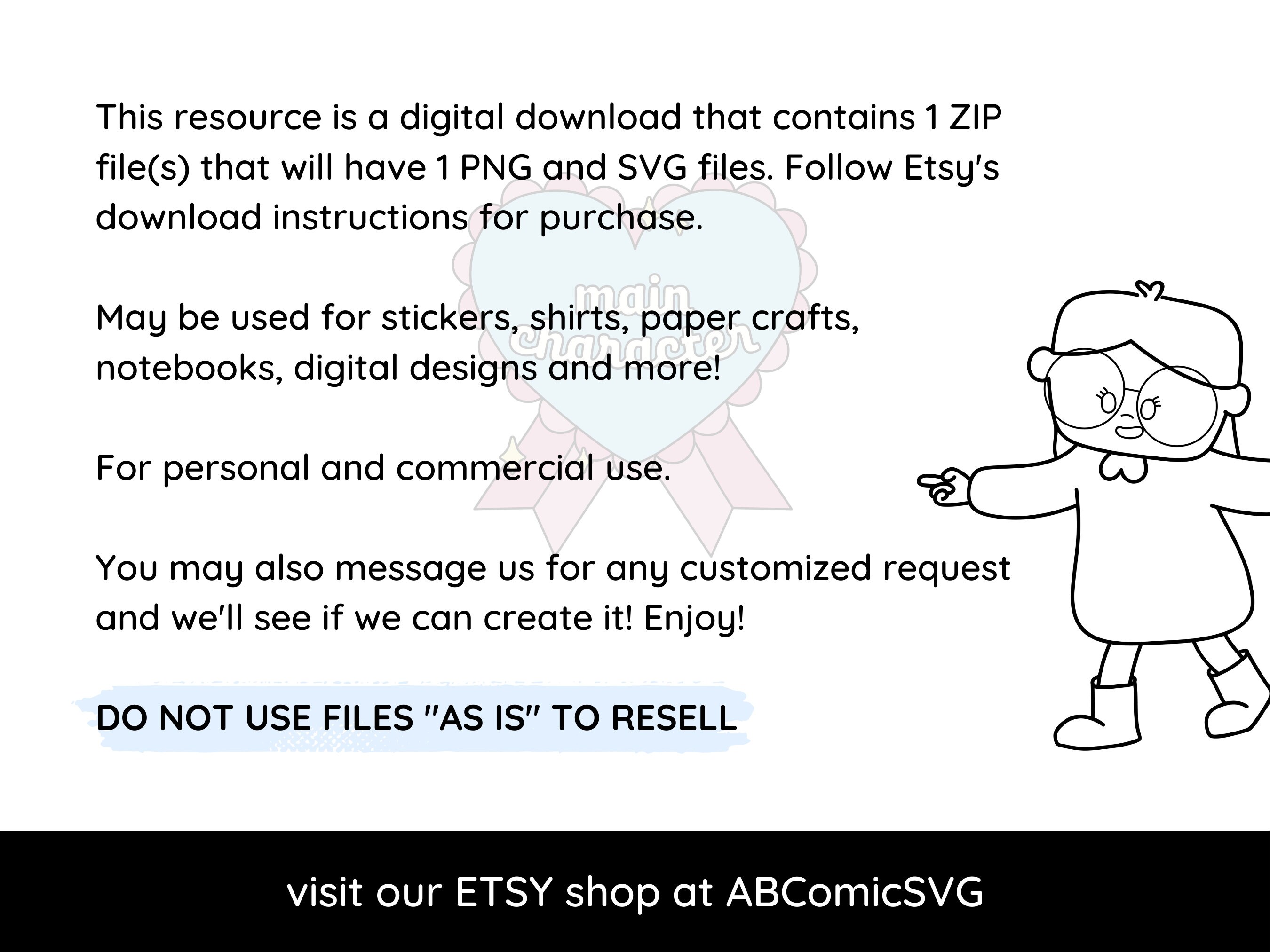 Main Character SVG PNG, Bookish SVG, Bibliophile Svg, Book Lover, Cute ...