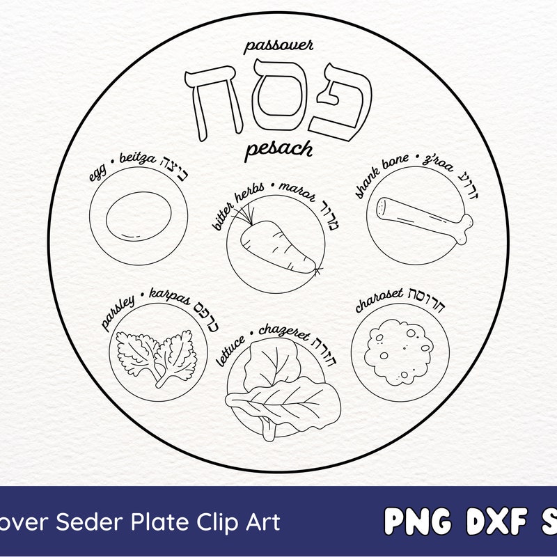 Seder Plate for Kids - Etsy
