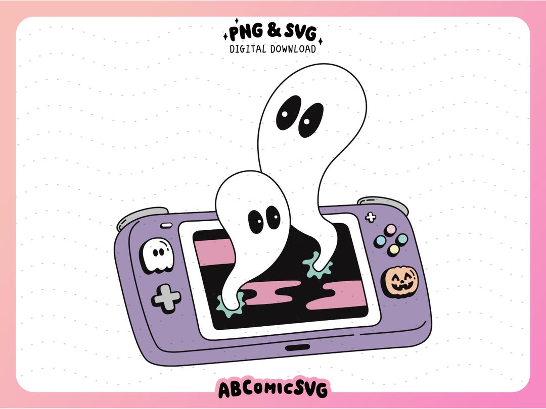 Spooky Gamer SVG PNG, Cozy Gamer PNG, Halloween Gaming Png, Cute Trendy ...